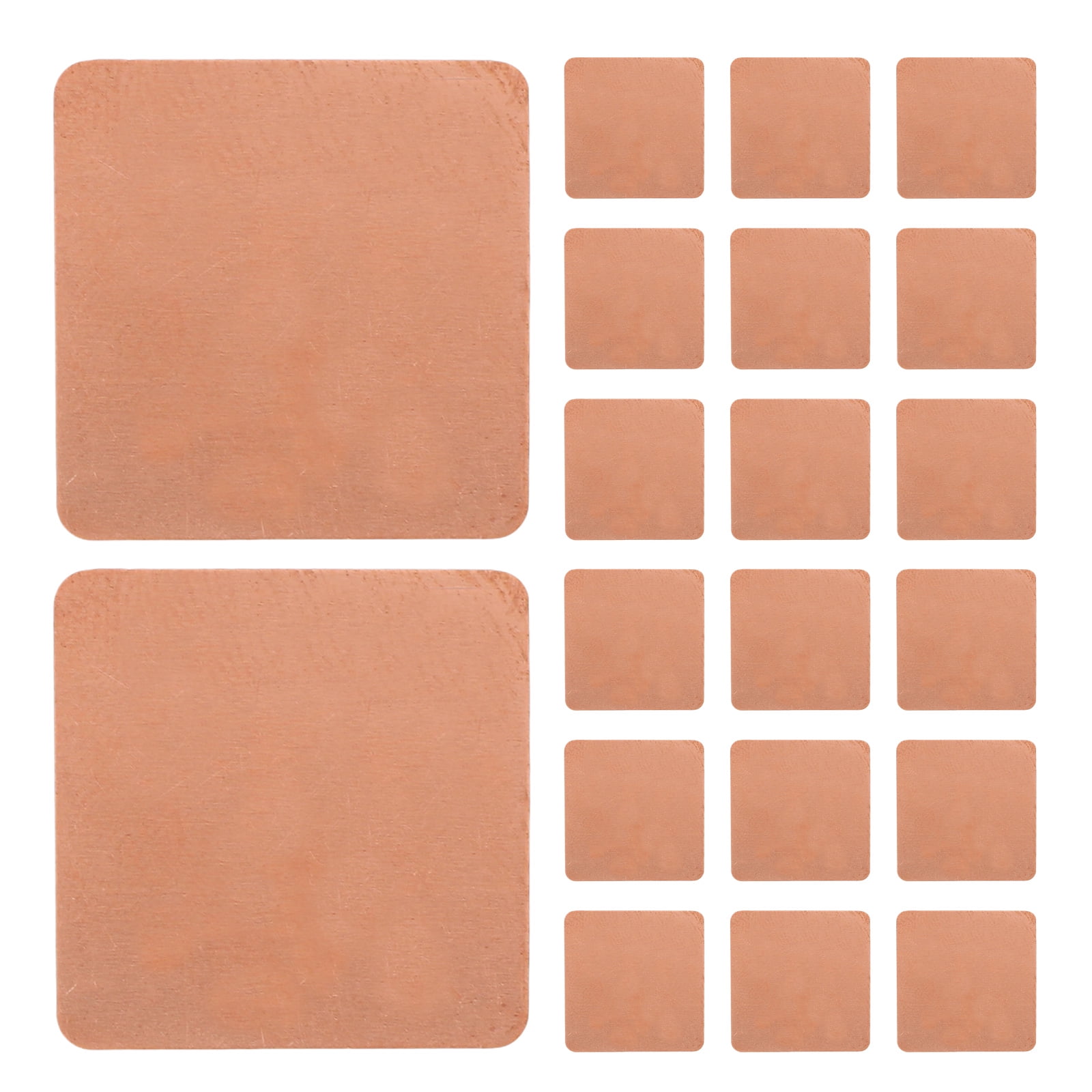 DEMACRIO 20pcs Copper Sheets For Heat Dissipation Copper Plates For ...