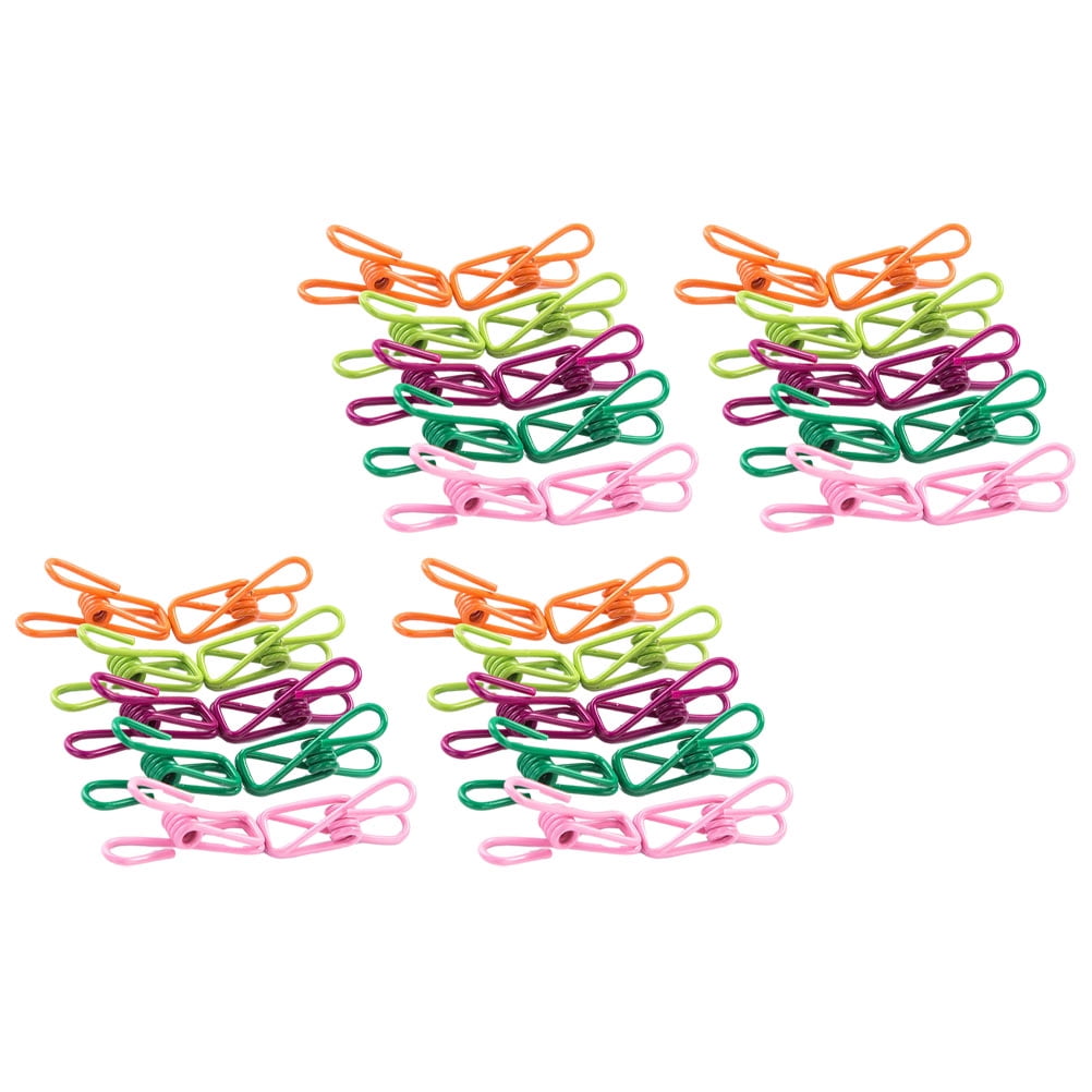 DEMACRIO 50Pcs Photo Fixing Clamp Assorted Color Mini Clips For Drying ...