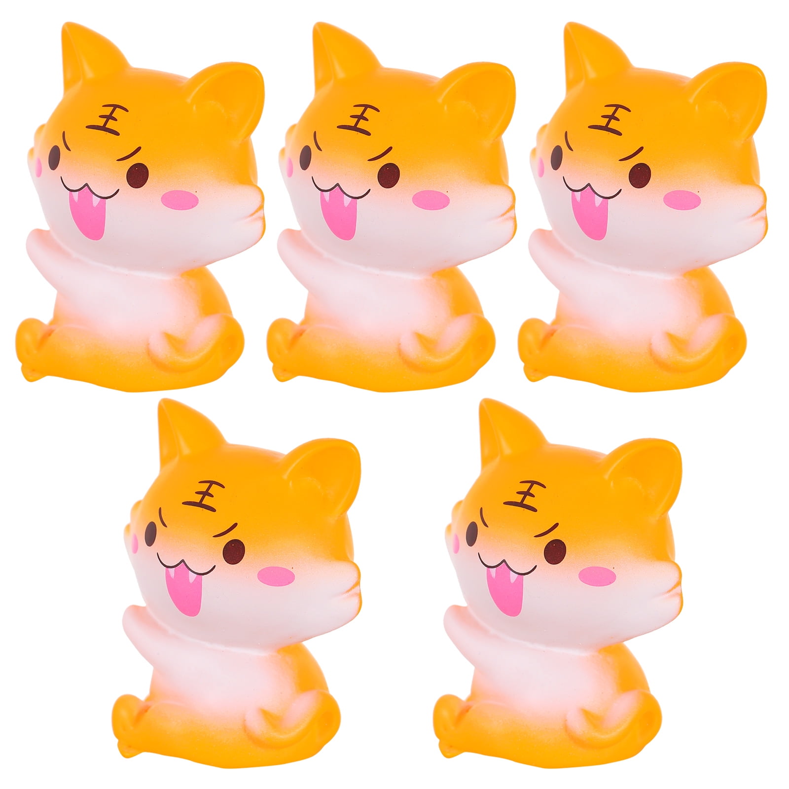 DEMACRIO 5Pcs Resin Tiger Statue Mini Tiger Action Figure Home Decor ...