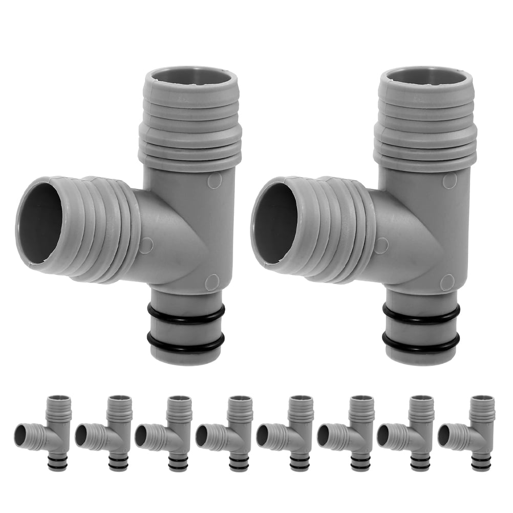 DEMACRIO Farmhouse Sink Drain Pipe Set 10 Pcs Quick Connect Adapter ...
