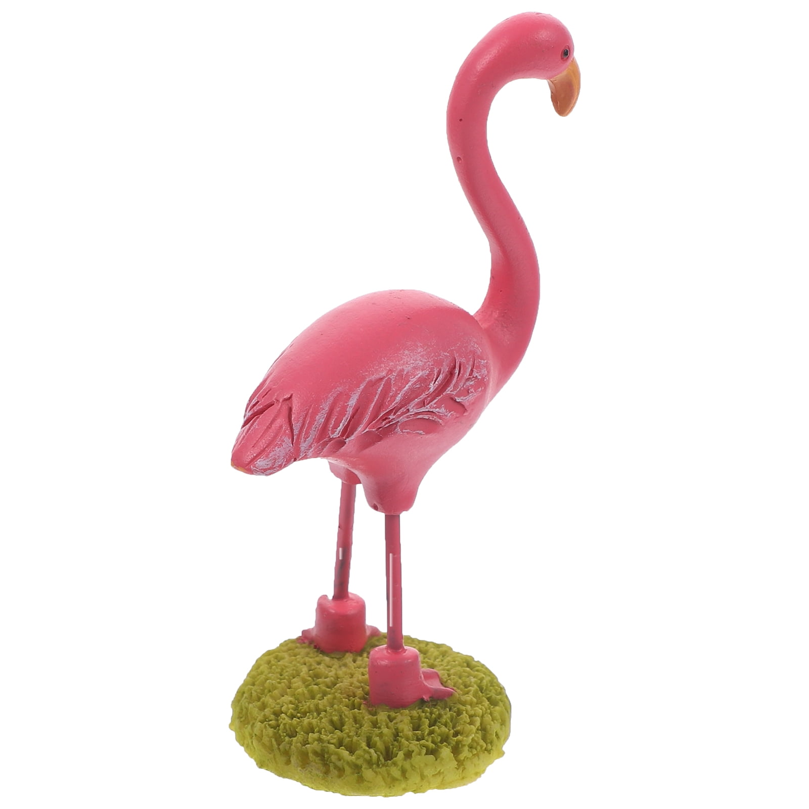 DEMACRIO Flamingo Toppers Pink Resin 7.8x4.2Cm Standing Flamingo ...
