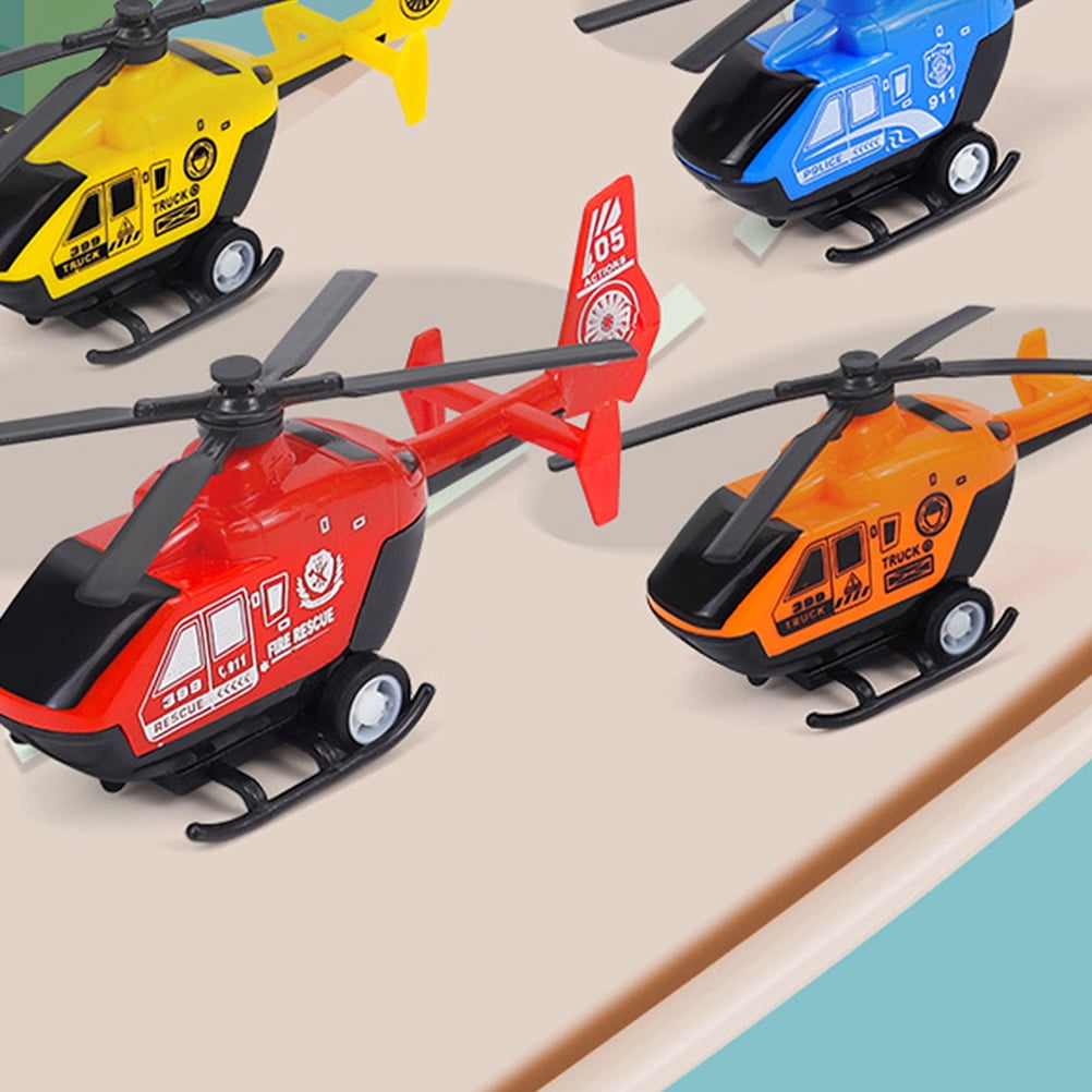 DEMACRIO Kids Helicopter Toy 12Pcs Mini Airplanes Pull Back Power ...