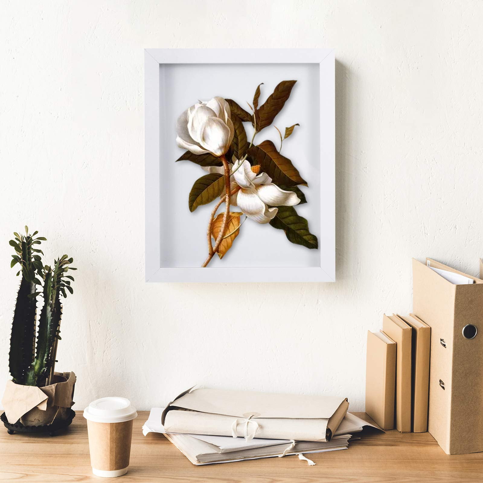 DEMAIKE 11x14 Shadow Box Frame Wood 3D Picture Frame with Glass Cover ...