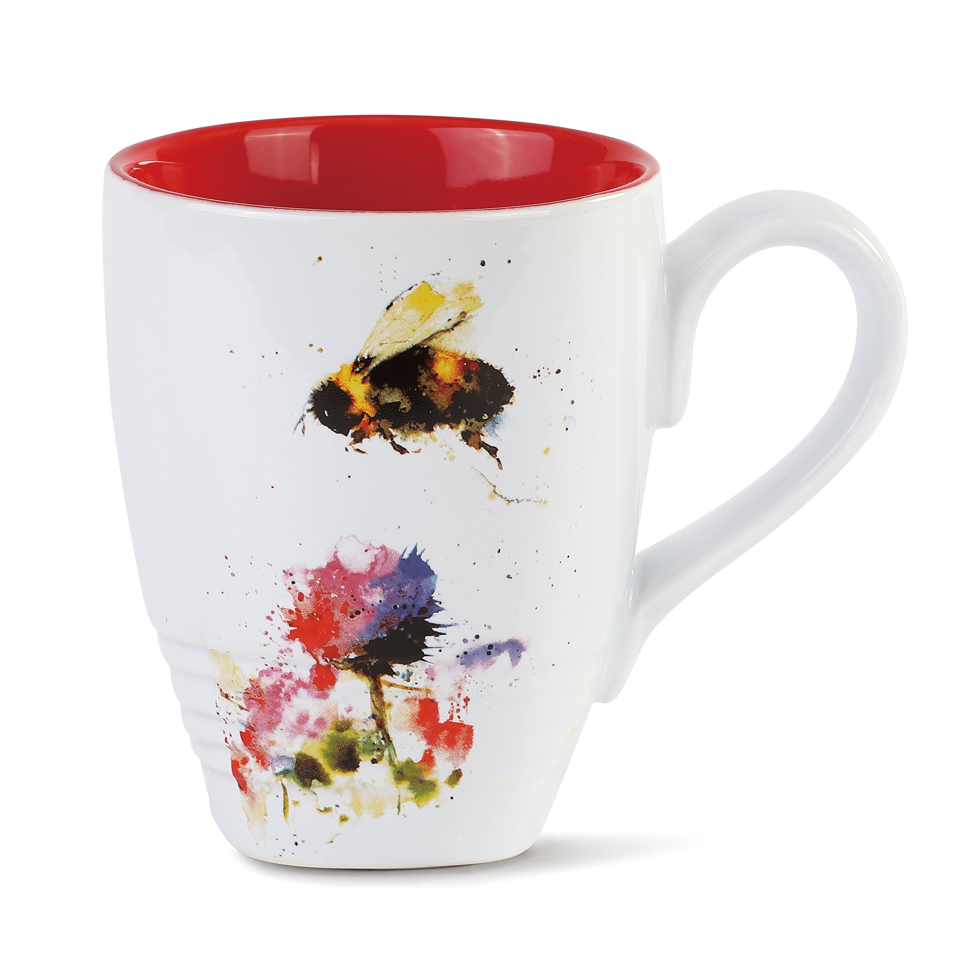 DEMDACO Dean Crouser Watercolor 16 ounce Glossy Stoneware Mug ...