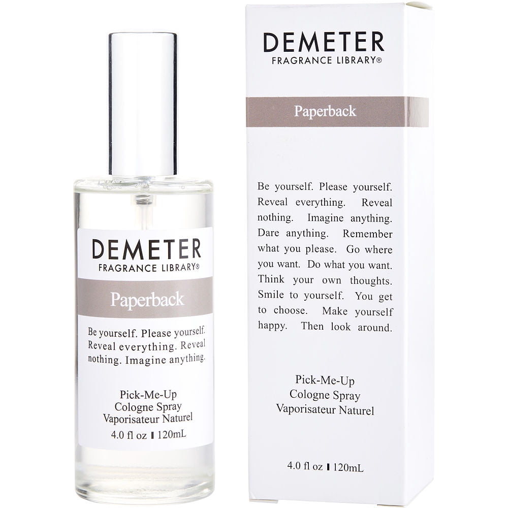DEMETER PAPERBACK by Demeter - COLOGNE SPRAY 4 OZ - UNISEX - Walmart.com