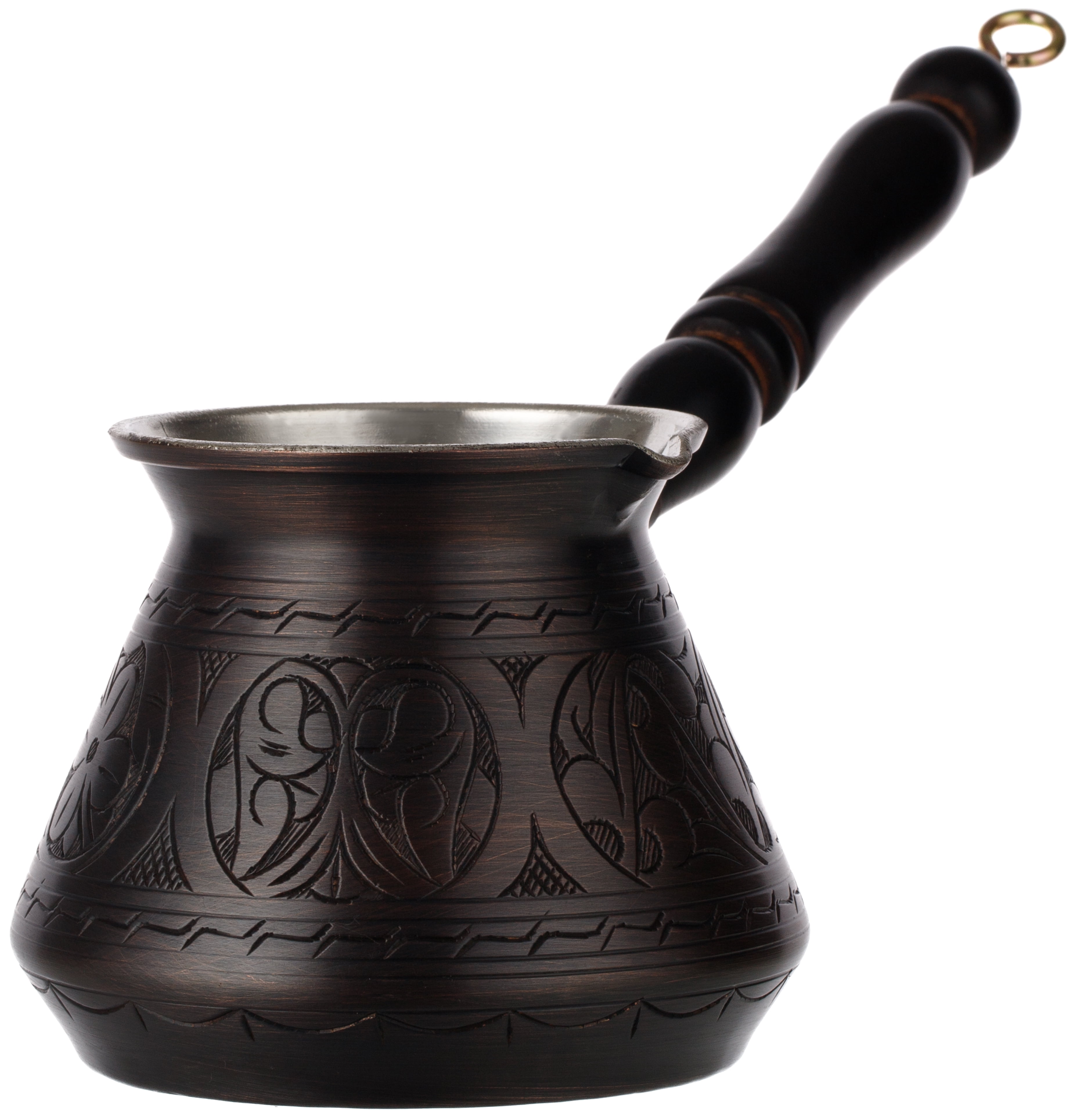 DEMMEX Thickest Copper Turkish Greek Arabic Coffee Pot, Stovetop Coffee ...