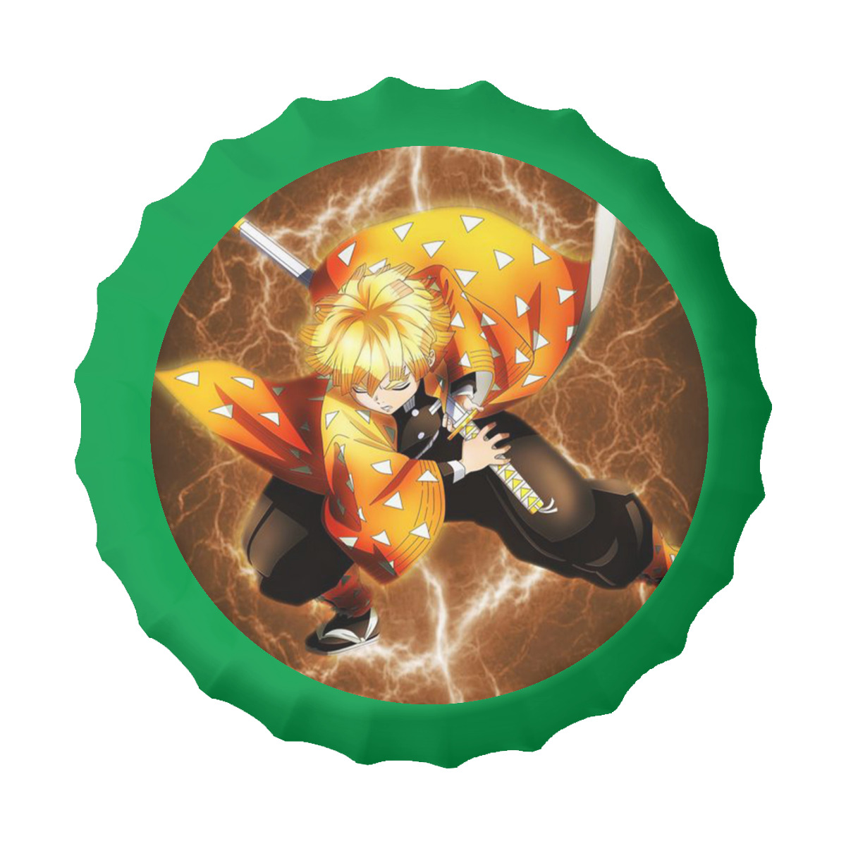 DEMON SLAYER Wall Decorative Retro Beer Bottle Cap Creative Metal Iron ...