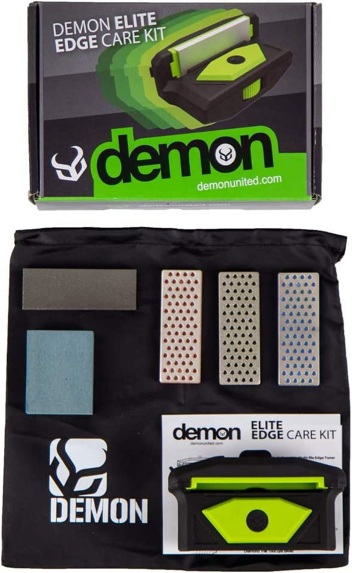 DEMON UNITED Elite X Ski and Snowboard Edge Tuner- Includes Side Edge ...