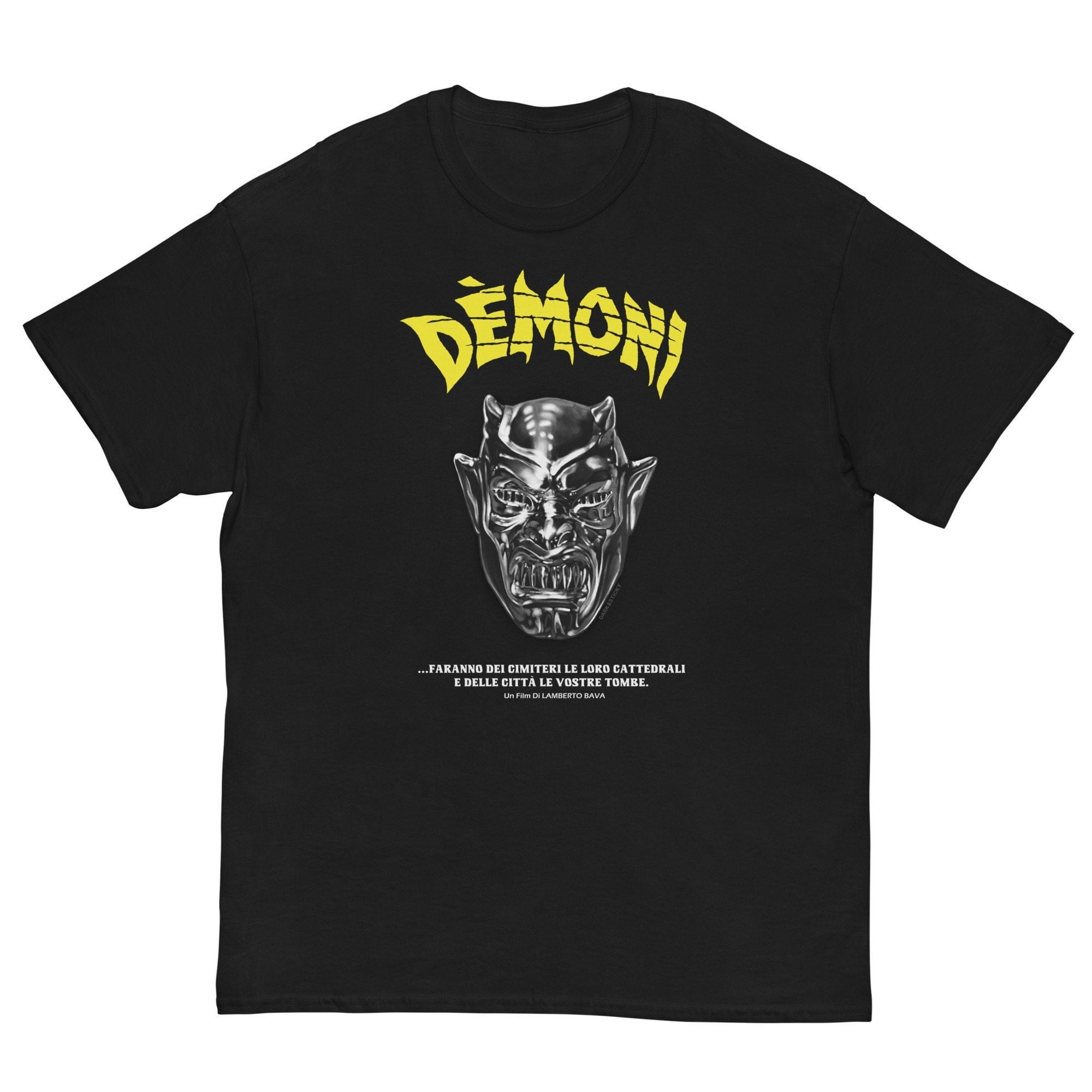 DEMONI SHIRT | Demons 1985 | Black & white version | Dario Argento ...
