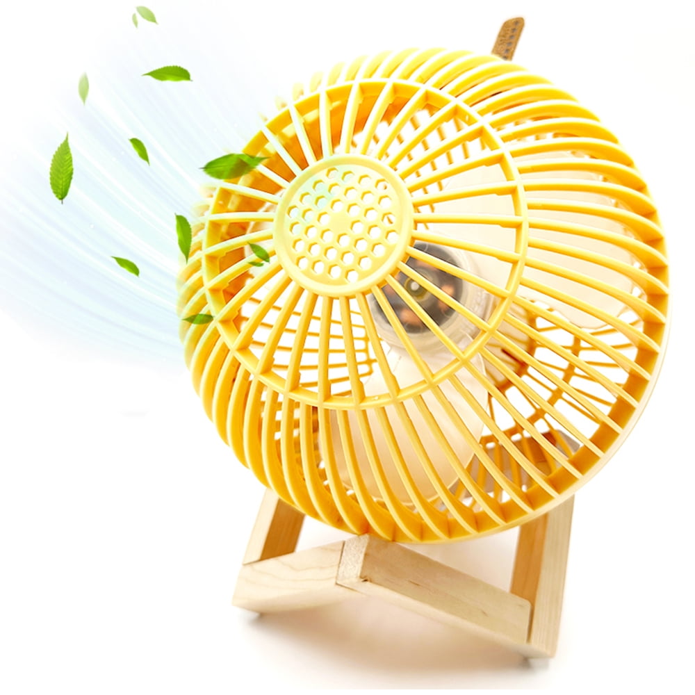DEMi 7" Desk Small Mini Fan, Portable USB Desktop Table Cooling Fan for ...