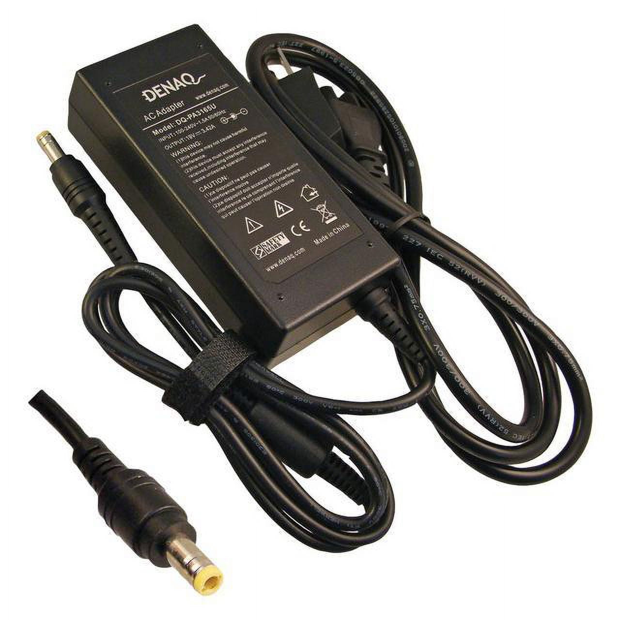 DENAQ 19V 3.42A 5.5mm-2.5mm AC Adapter for TOSHIBA Satellite Series Laptops - Walmart Business ...