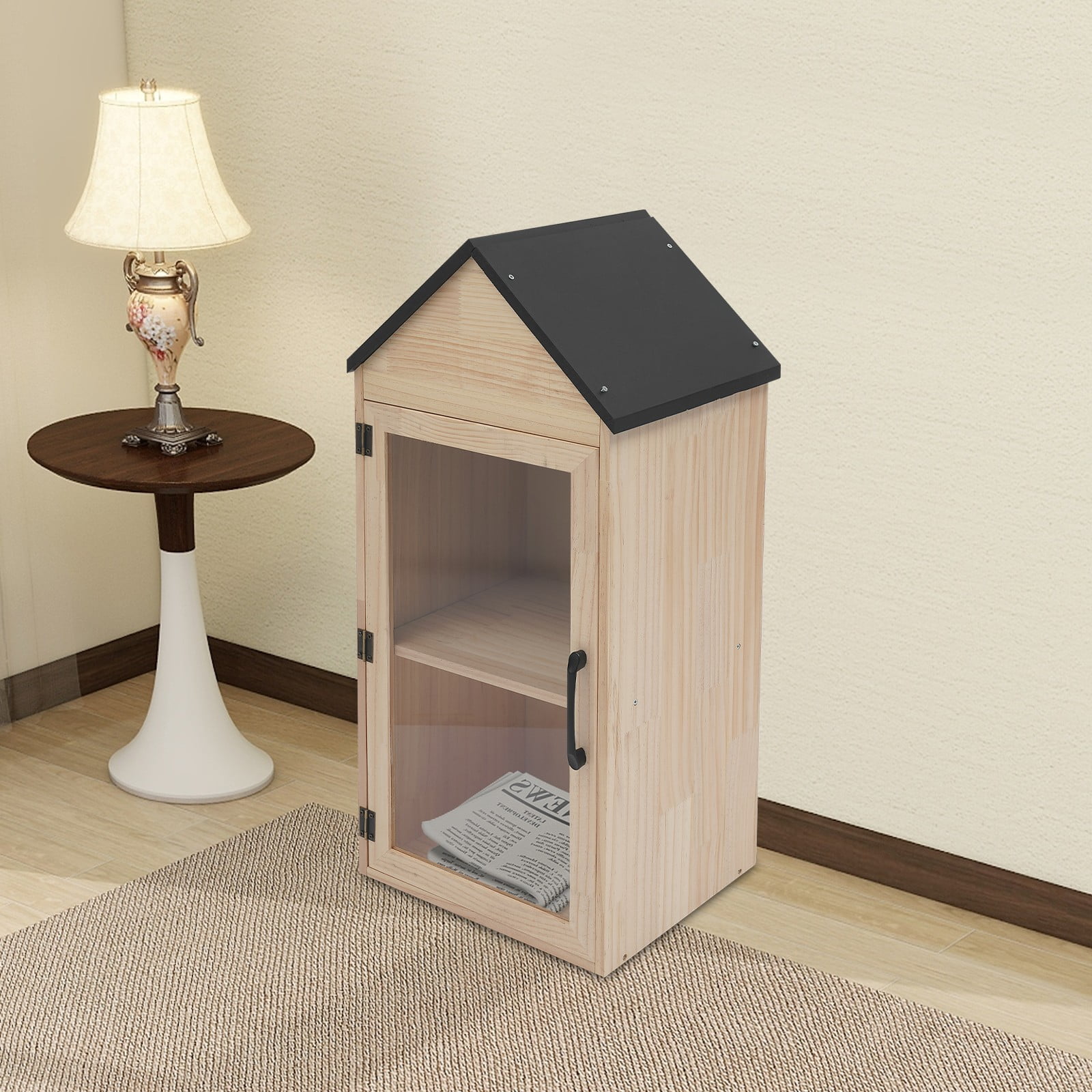 DENEST 2-Tier Little Library Box for Neighborhoods Community and ...