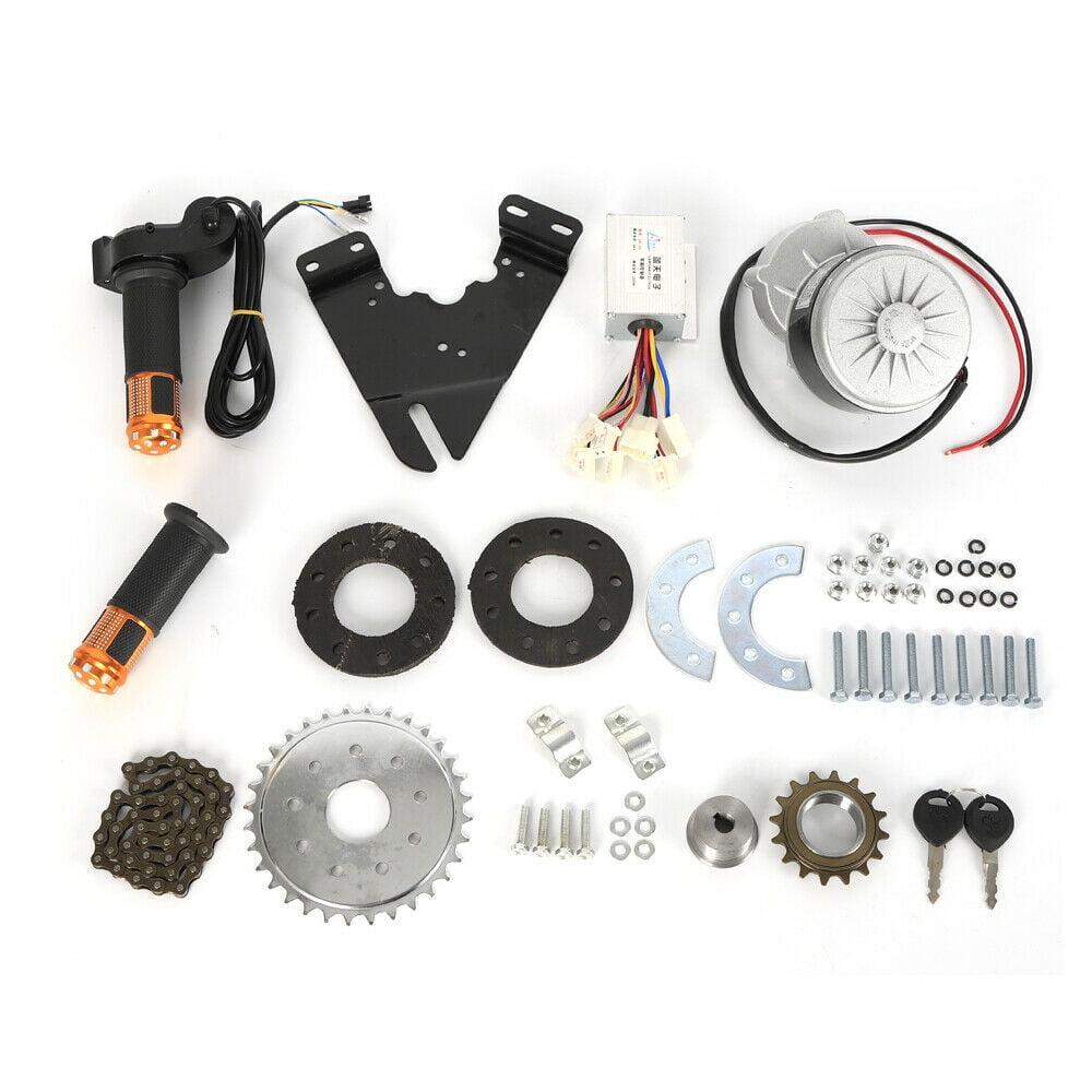 Denest 24V 250W Electric Bicycle Conversion Kit, Left Chain Drive with ...