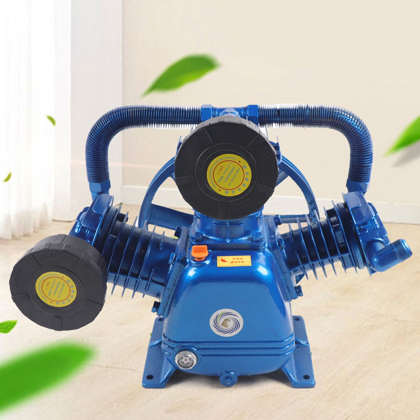 DENEST 7.5KW 10HP 175psi W Style 3 Cylinder Air Pneumatic Compressor ...