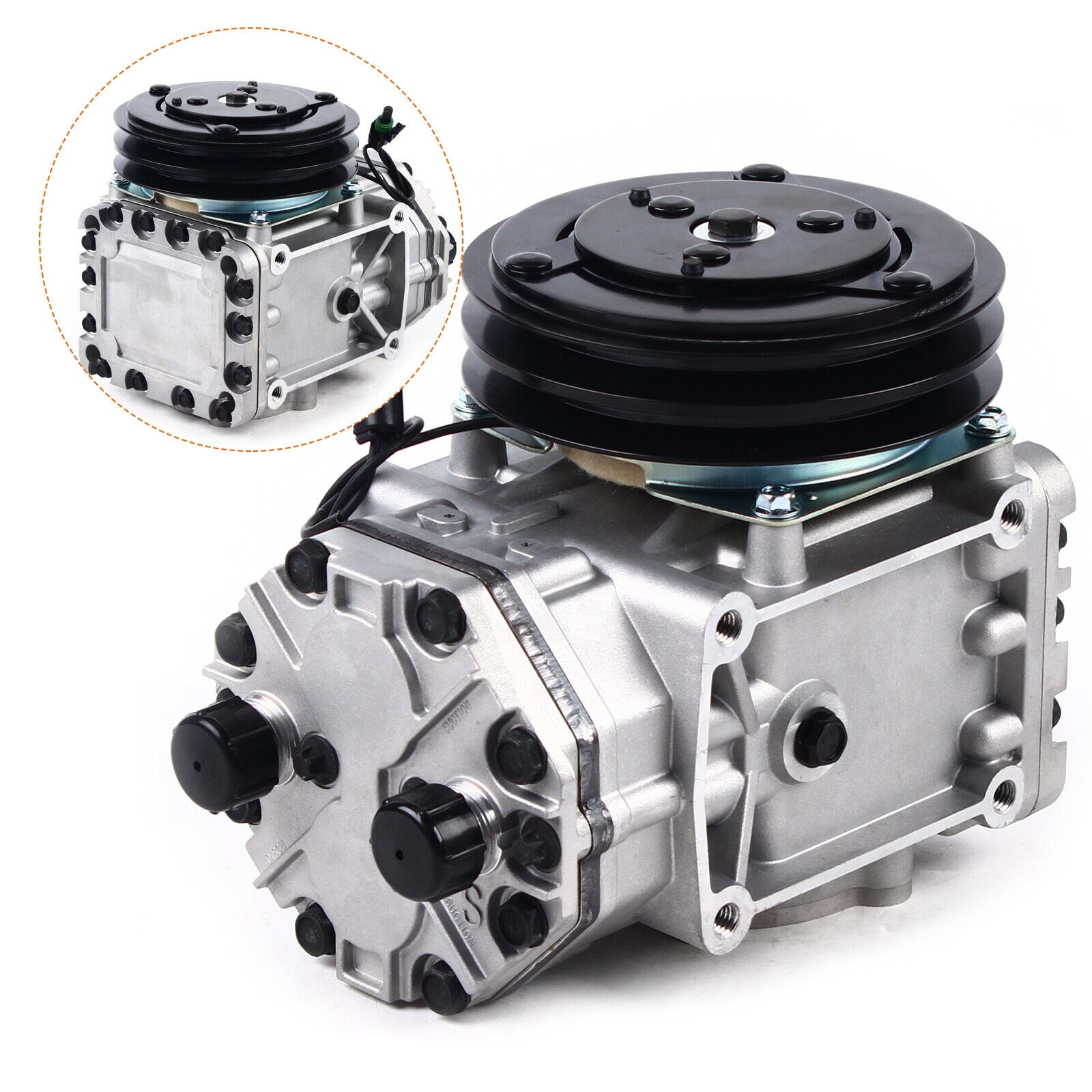 DENEST A/C Compressor York Type fits Kenworth T800 - OE# ET210L25073C ...