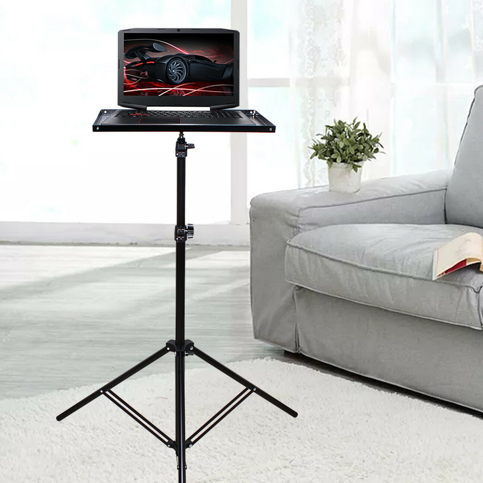 DENEST Adjustable Laptop Table Stand DJ Tripod Stand Computer Notebook ...