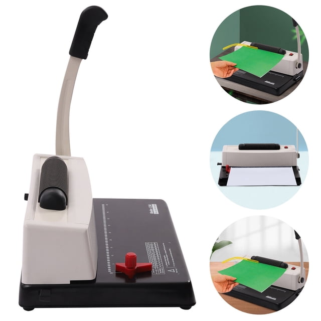 DENEST C348 Single Comb Binding Machine 46 Holes Coil Manual Coil Ring ...