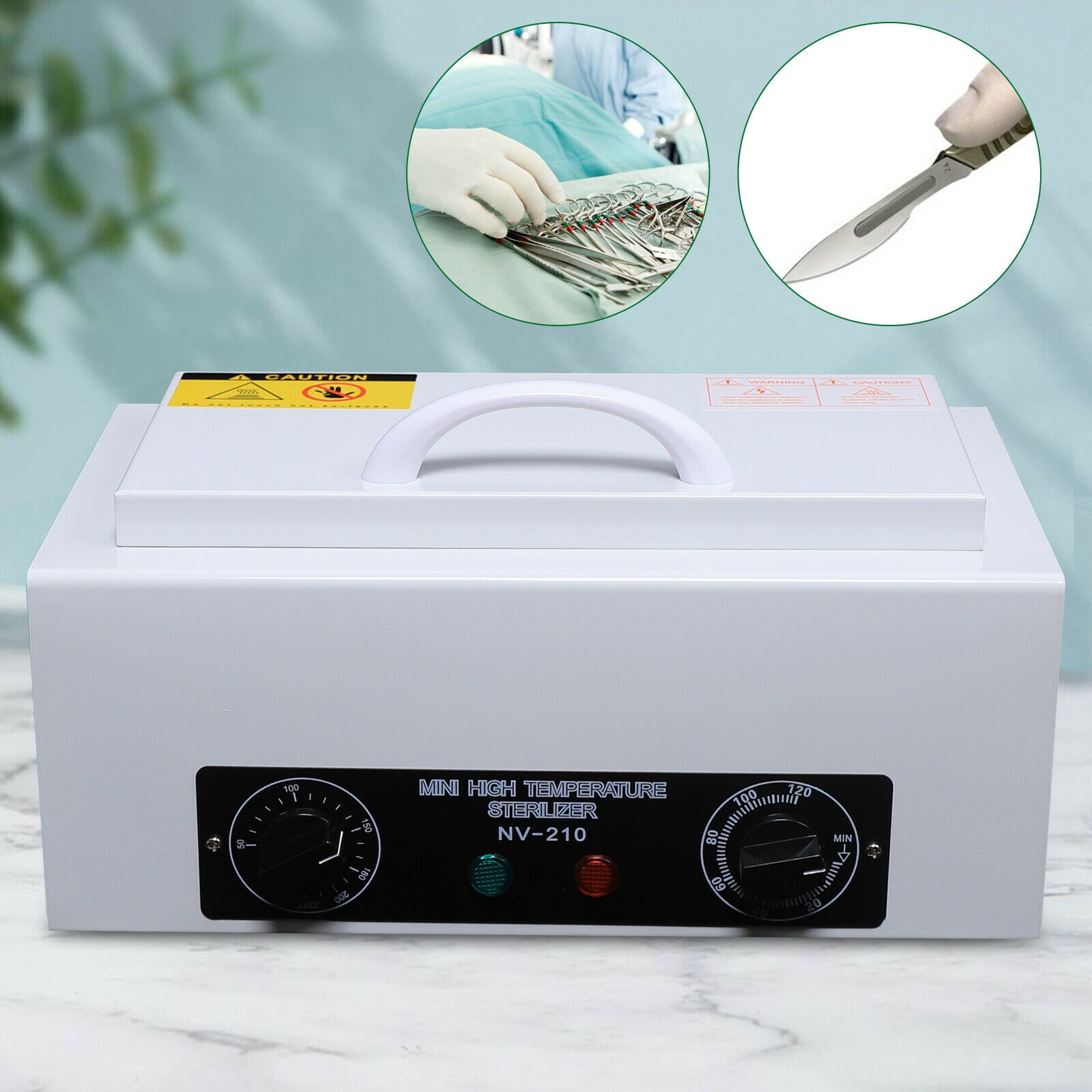 DENEST Dry Heat Sterilizer Cabinet Autoclave Magnifier Tattoo Disinfect ...