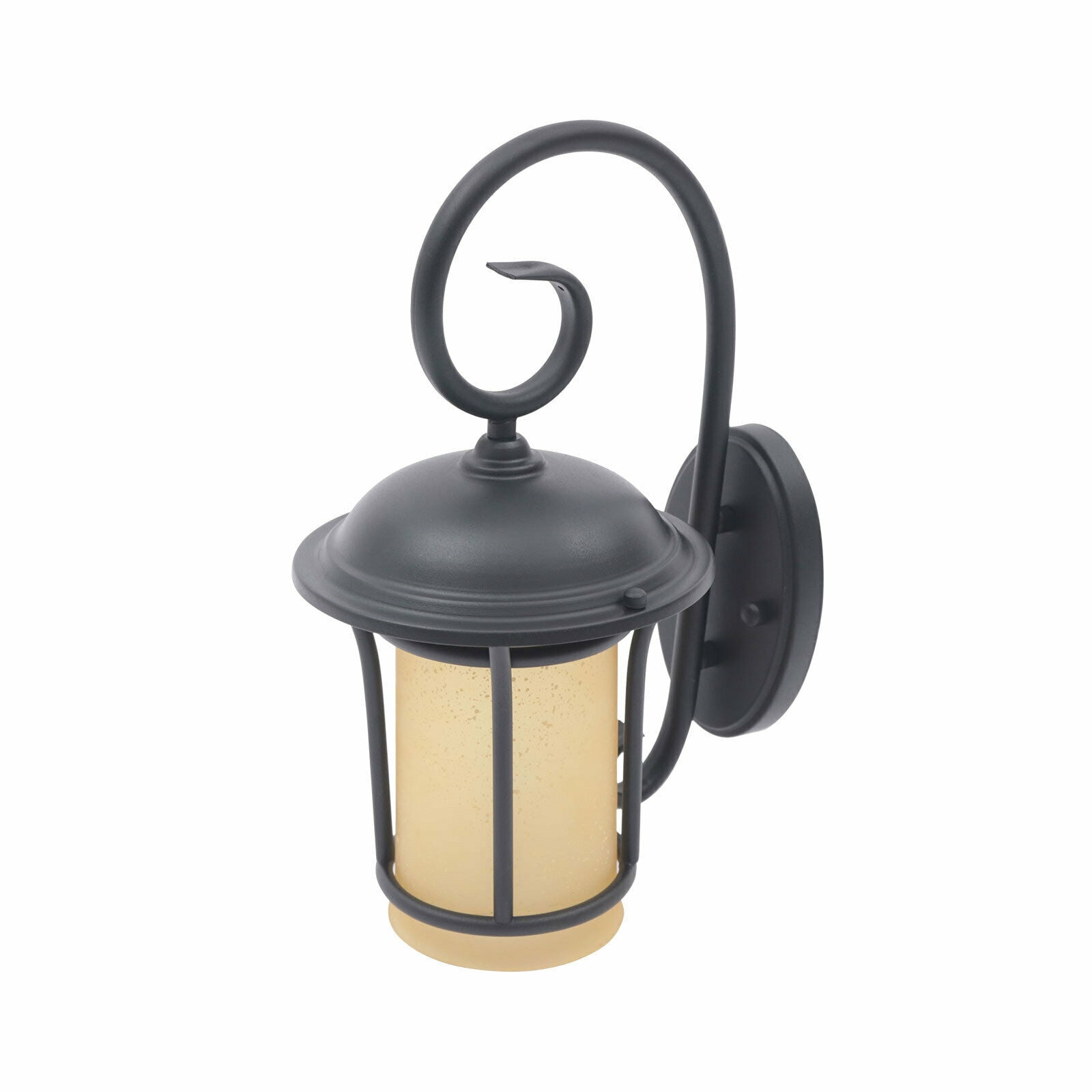 DENEST Exterior Vintage Ground Glass Lantern Wall Sconce Porch Wall ...