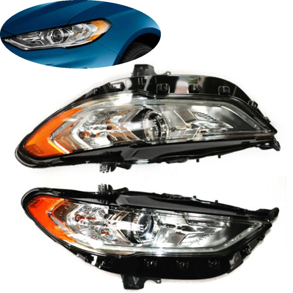 DENEST For 2017-2020 Ford Fusion Headlight Driver & Passenger Side ...