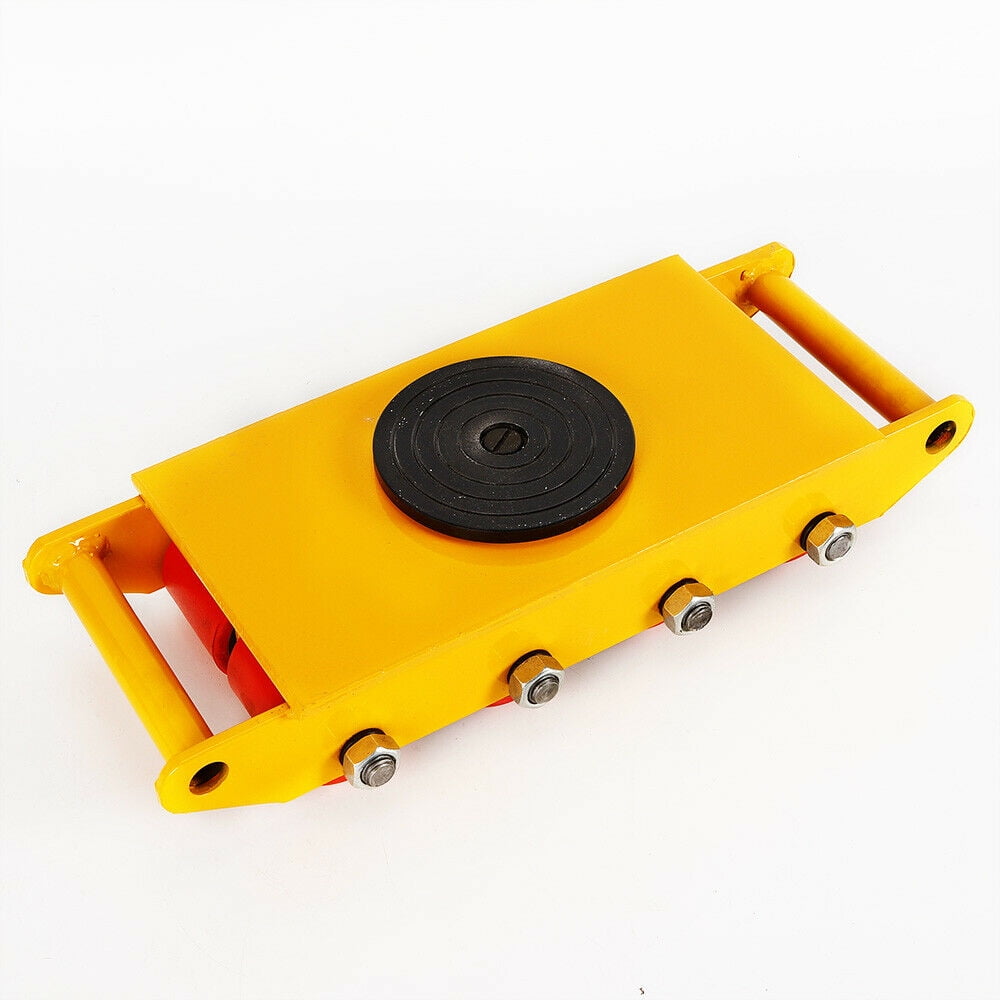 DENSET Industrial Machinery Mover 12T Cargo Trolley, 360° Rotation ...