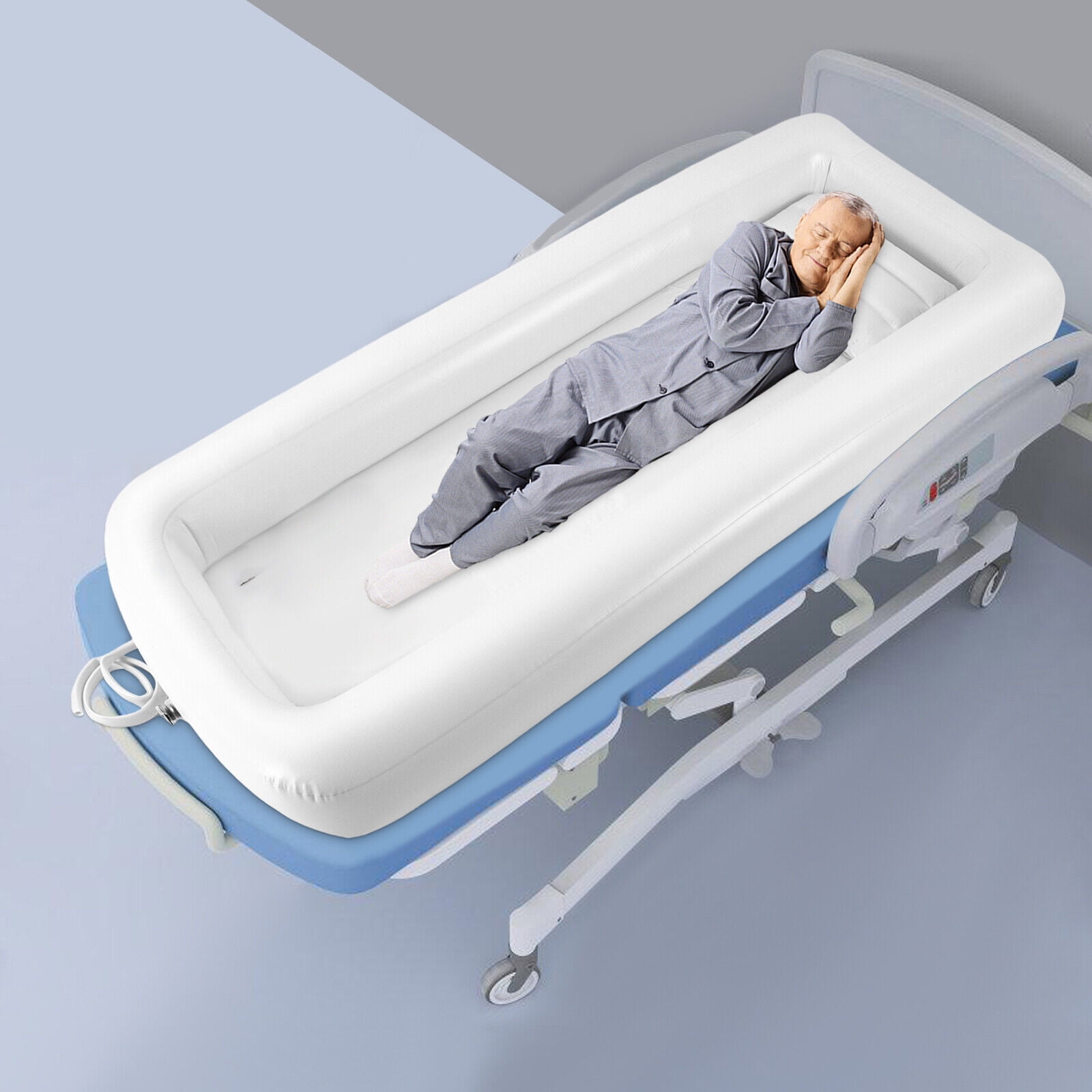 DENEST Medical Inflatable Bathtub / Electric Air Pump PVC Bathtub ...