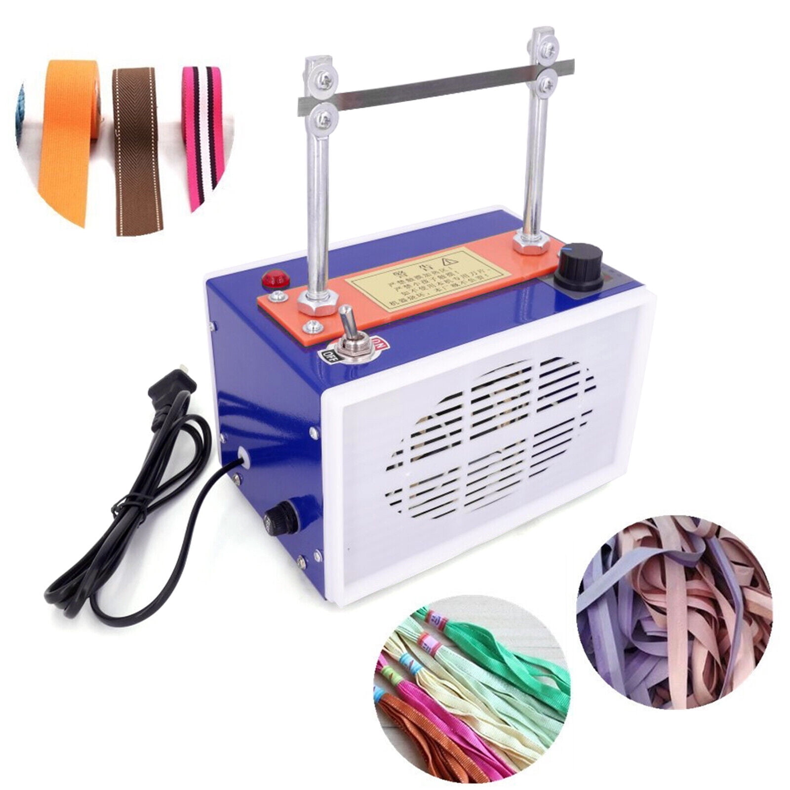DENEST Melting-cutting Machine 110V Ribbon Woven Hot Cutter 0-800 ...