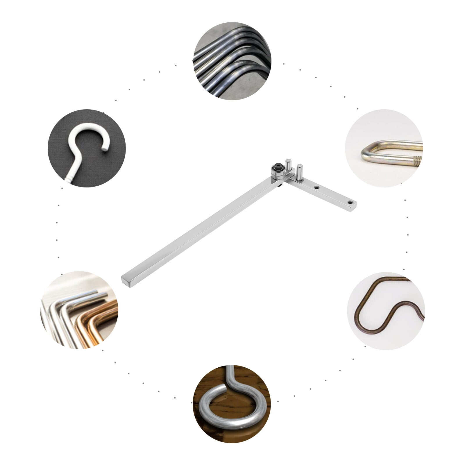 DENEST Mini Universal Metal Bender Bending Tool Manual Flat Bar Rod ...