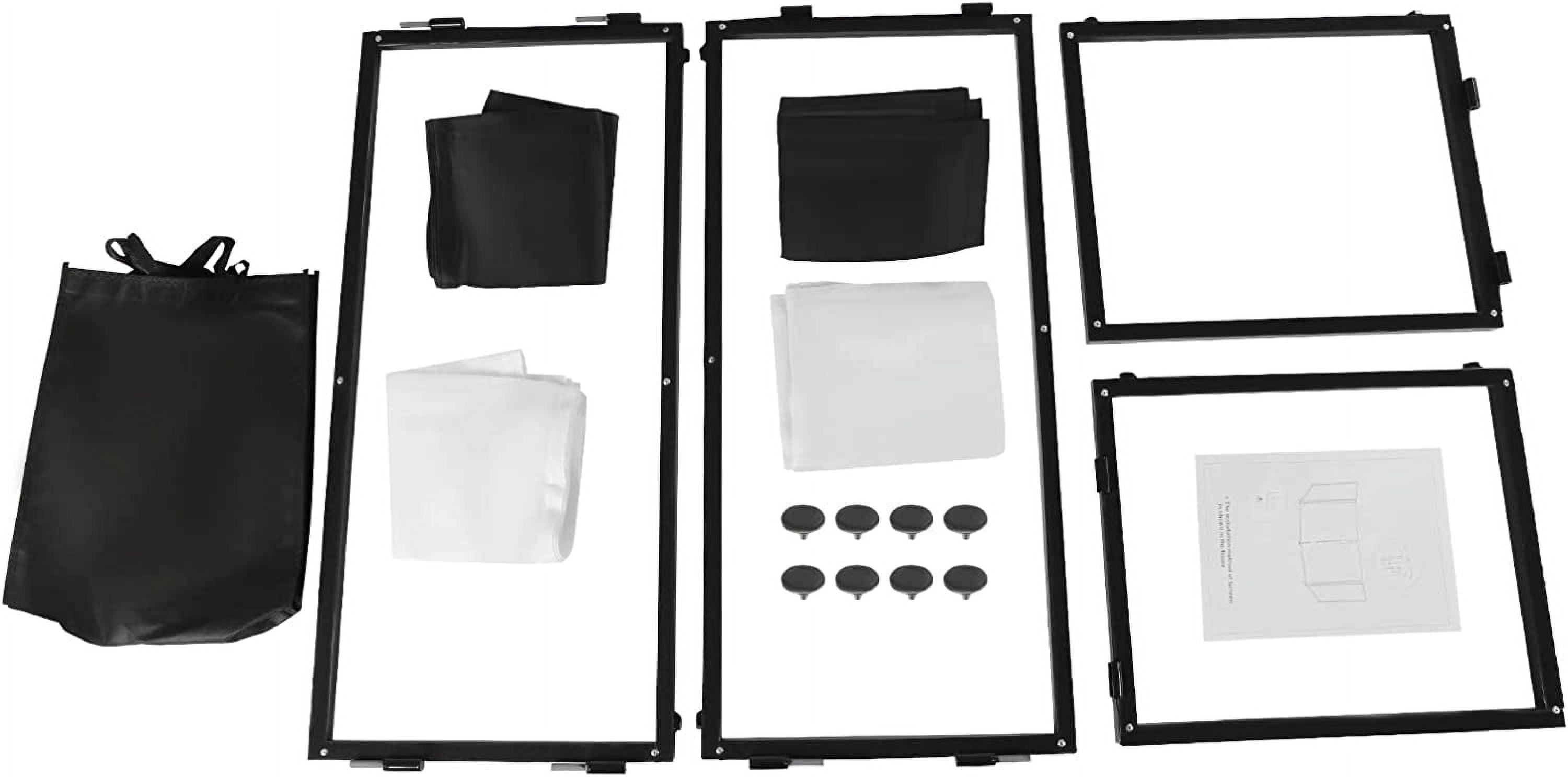 DENEST Portable Tabletop Event Facade DJ Booth Foldable Cover Screen 67 ...