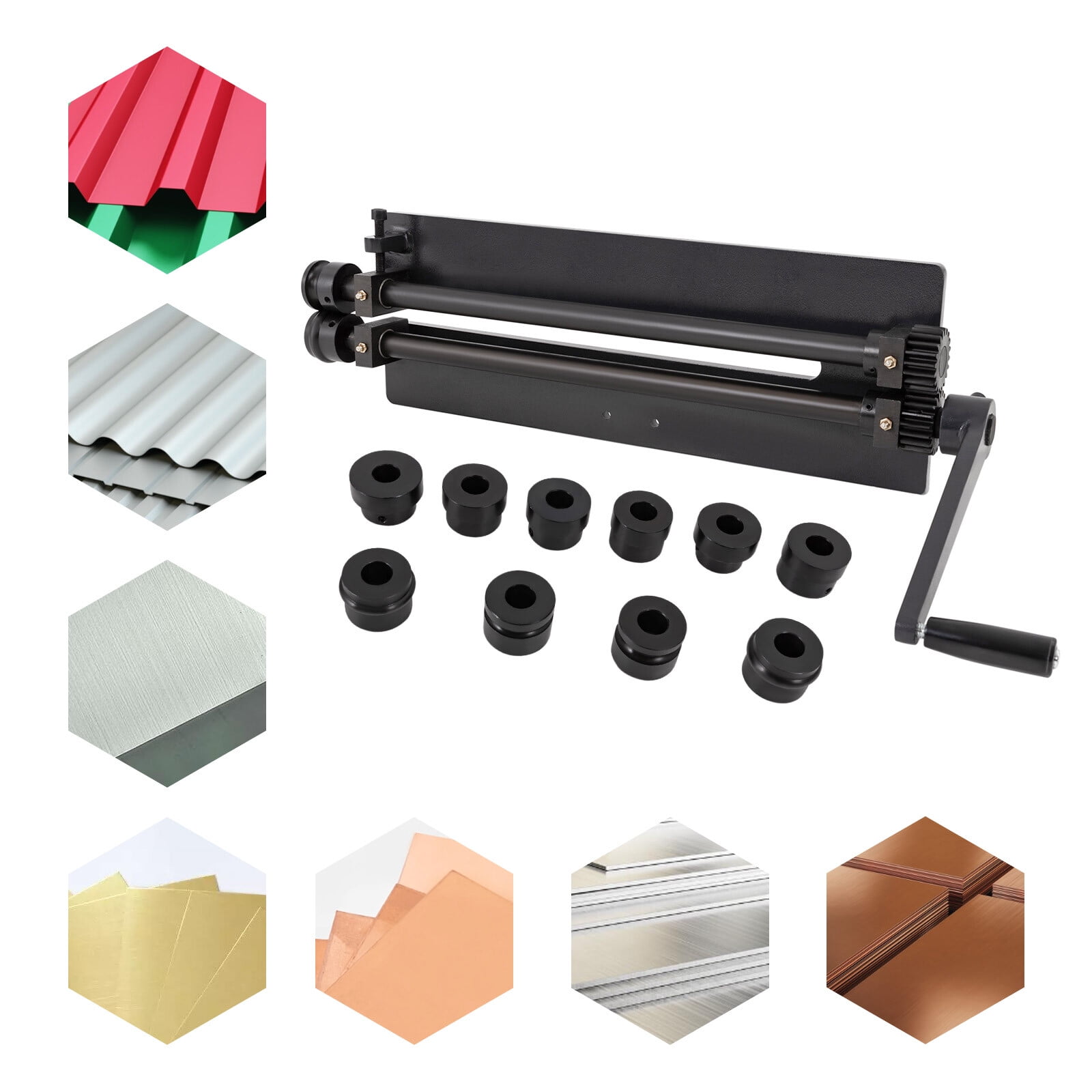 DENEST Sheet Metal Fabrication Bead Roller Rotary Machine Flaring Tool ...