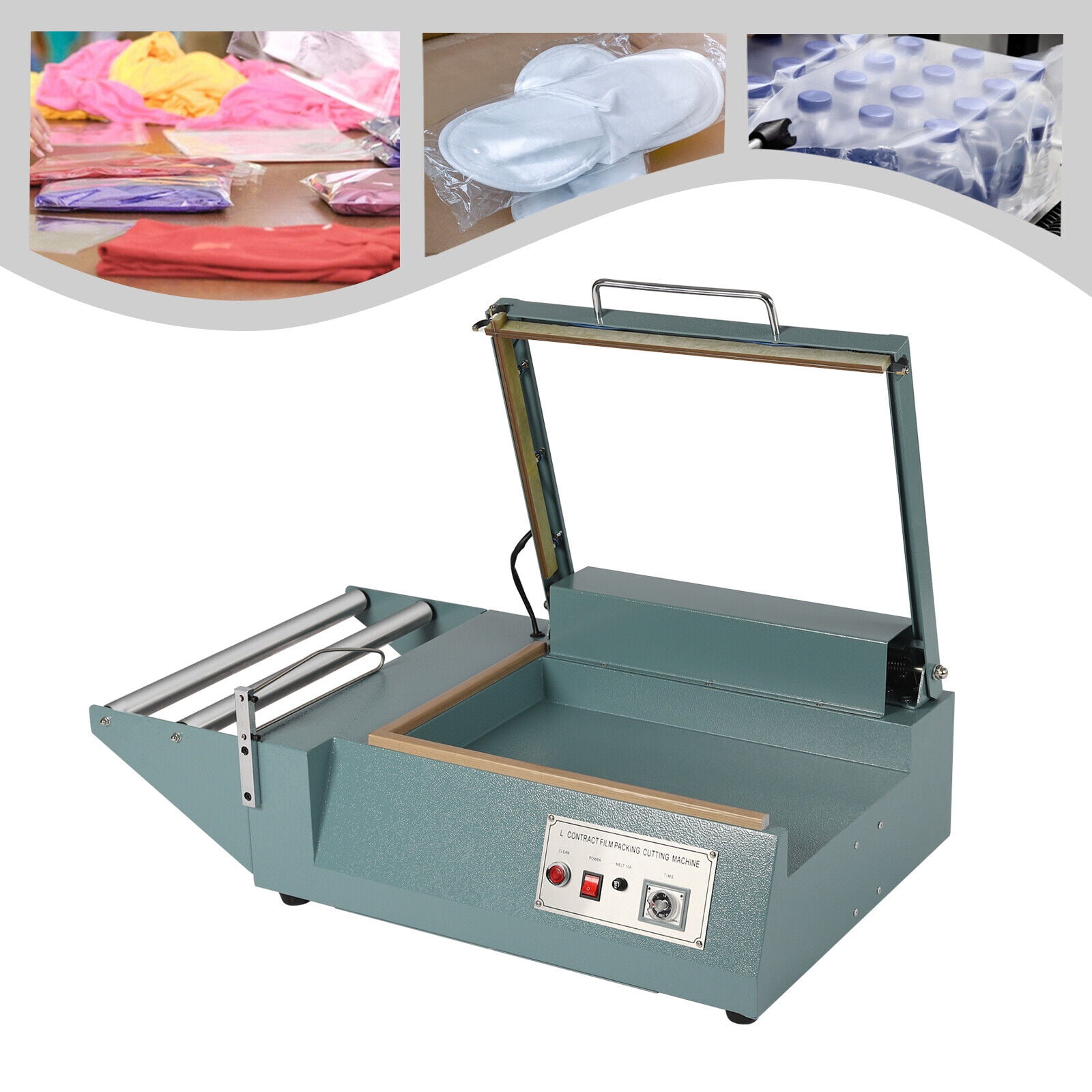 DENEST Shrink Wrap Sealing Machine L-bar Sealer Cutter Packing Machine ...
