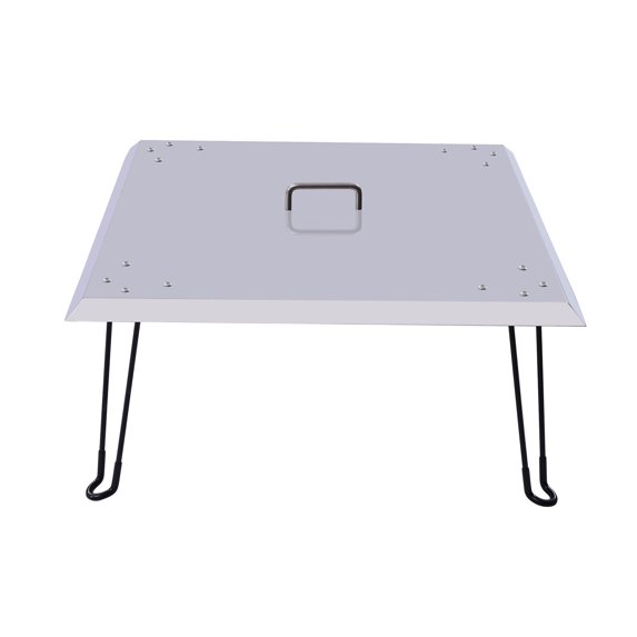 DENEST Stainless Steel Fire Pit Heat Deflector Traps & Directs Heat ...