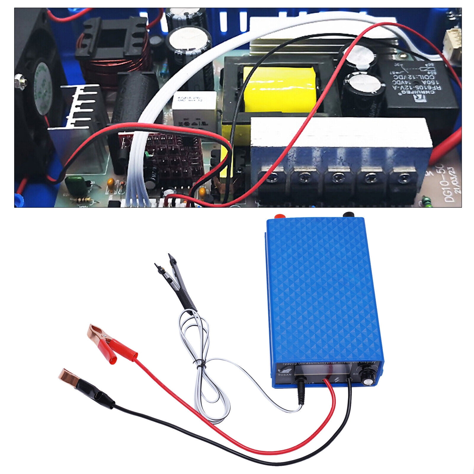 DENEST Ultrasonic Inverter Electro Fisher Fish Shocker 2000W 1500V ...