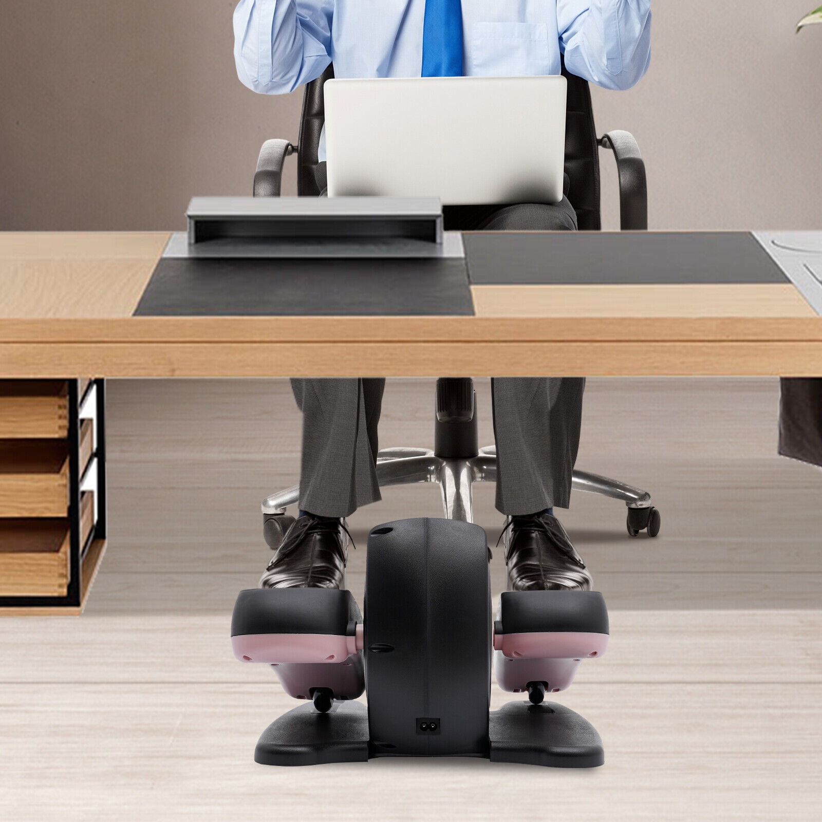 DENEST Under Desk Elliptical Machine Rehab Electric Sitting Leg Foot ...