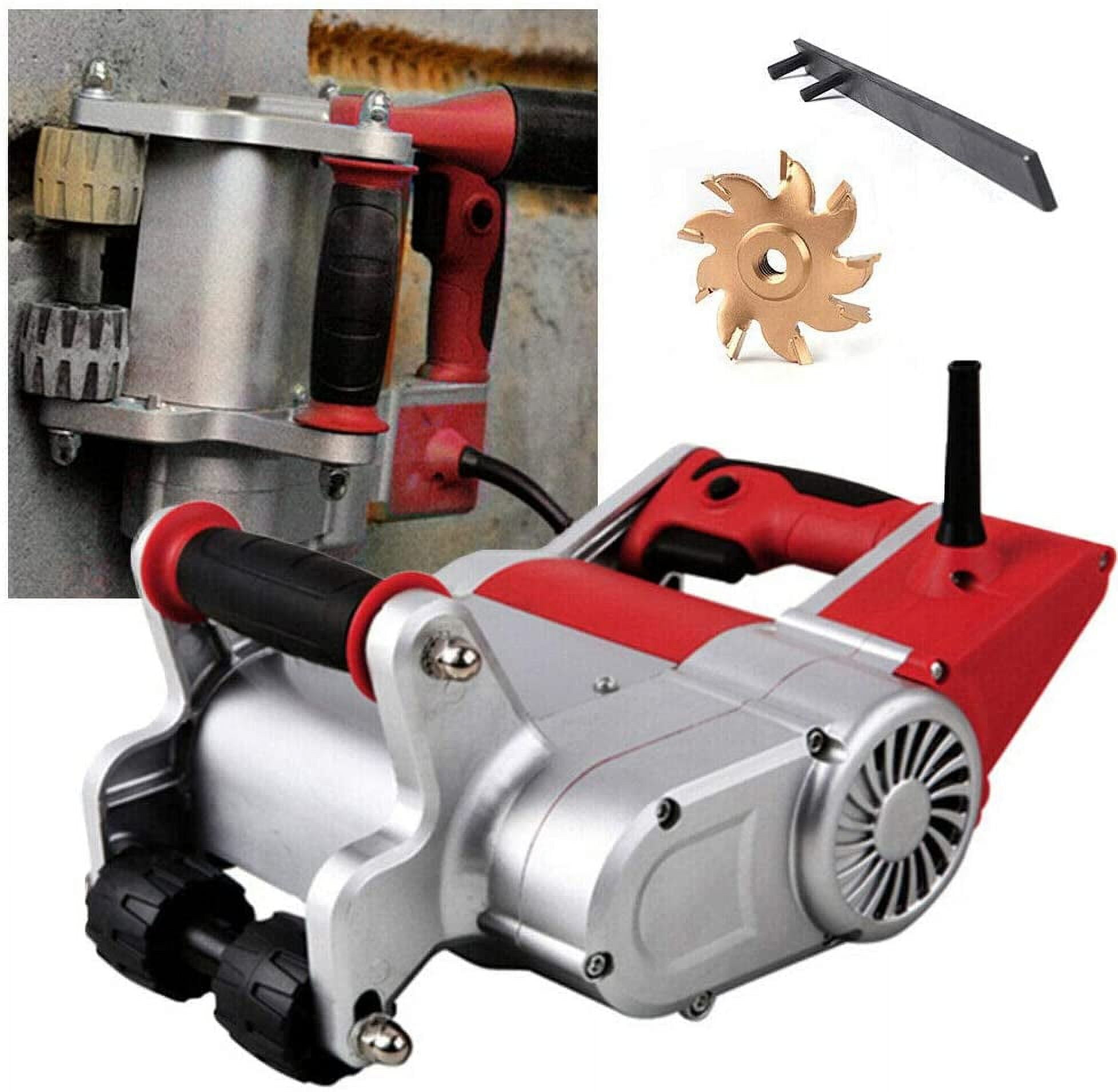 DENEST Wall Groove Cutting Machine Concrete Putty Powder 1100W Electric ...
