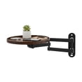 DENEST Wall Mounted Folding Table, Foldable Wall Table, Round Foldable ...