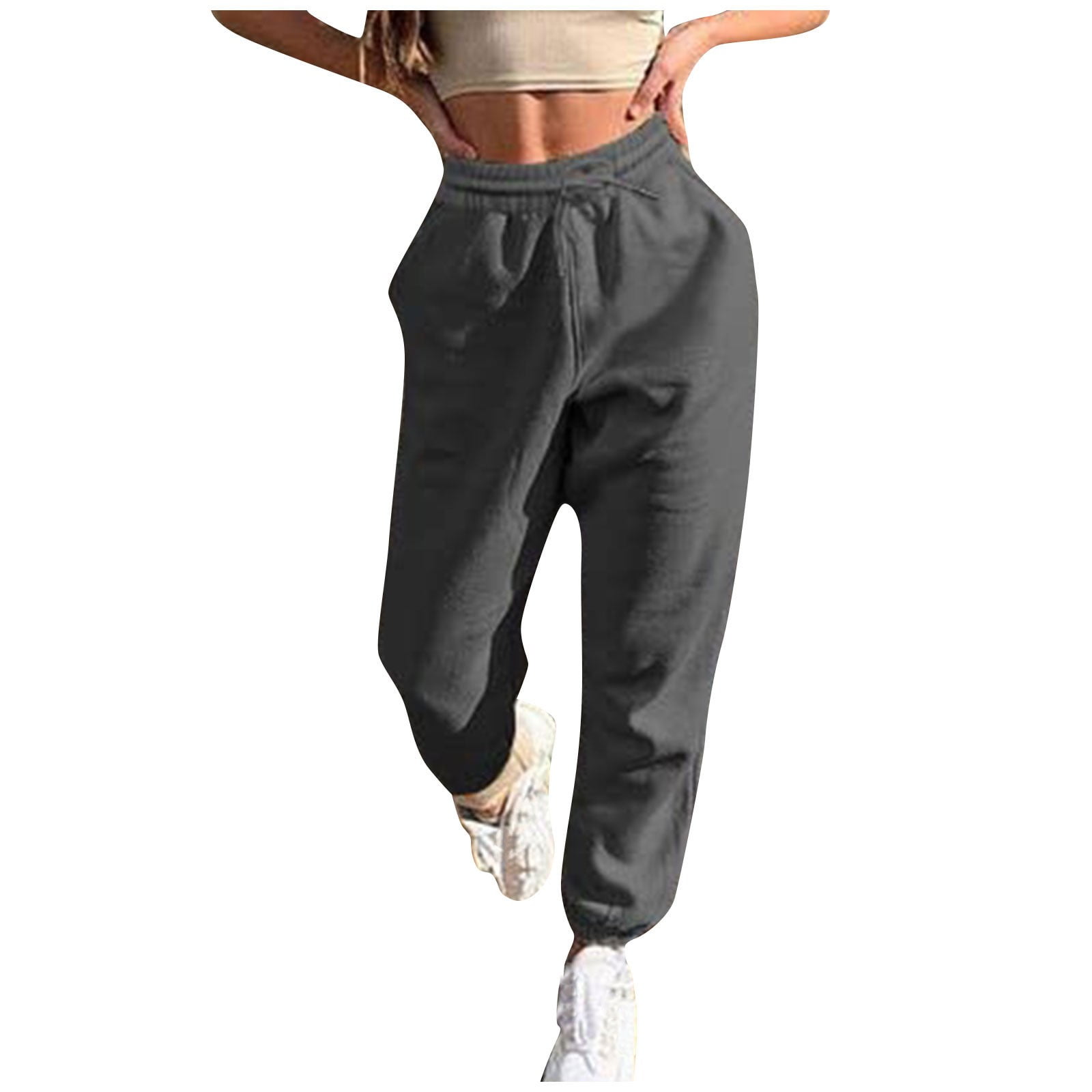 DENGDENG Petite Sweatpants for Women With Pockets Drawstring Dance ...