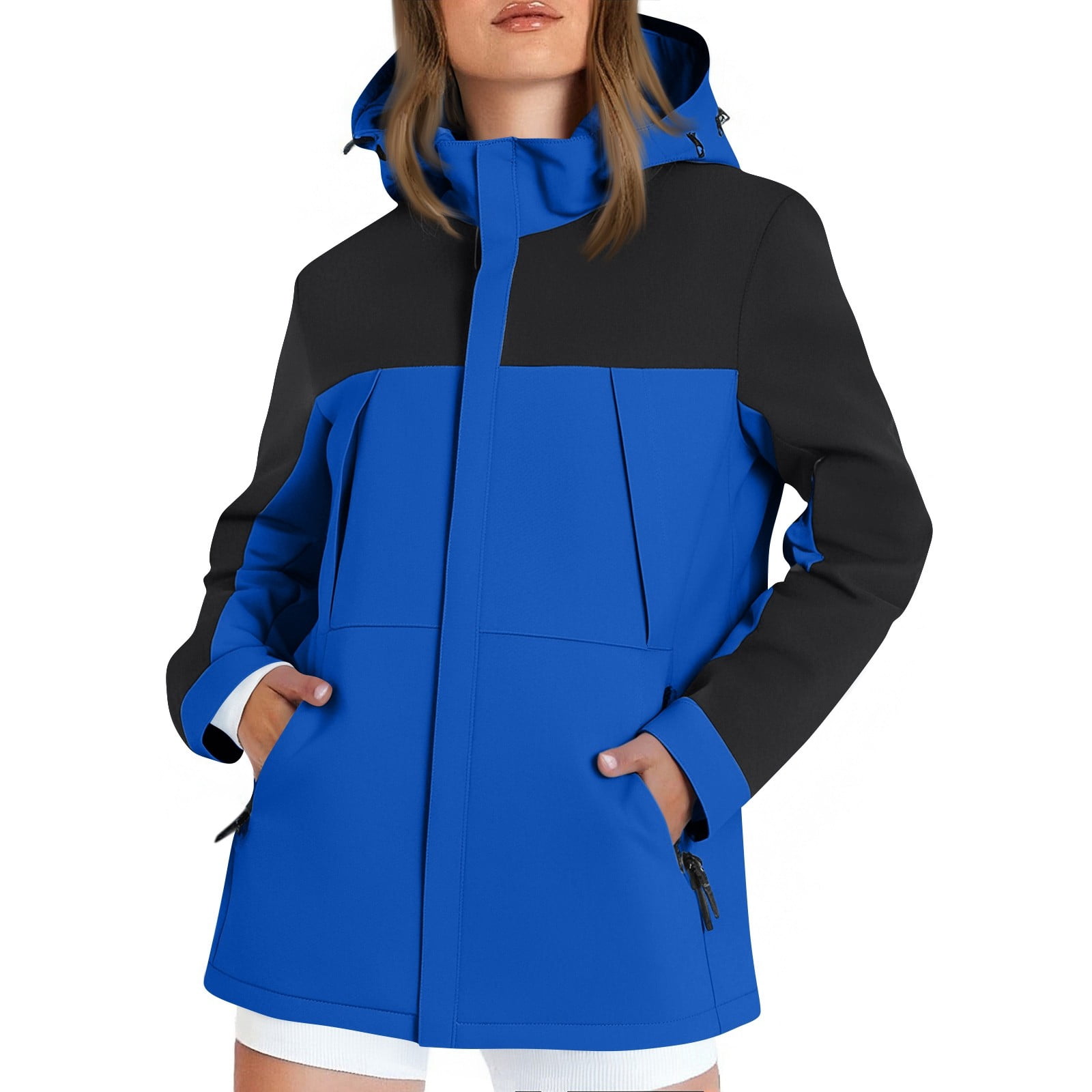 DENGDENG Rain Coats for Women Long Lightweight Waterproof Fall ...