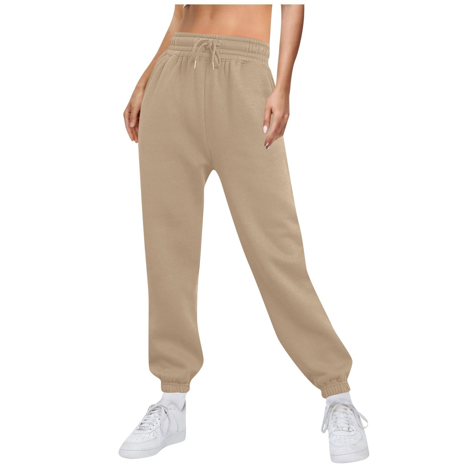 DENGDENG Wide Leg Sweatpants Women Drawstring Dance Sweatpants Comfy ...