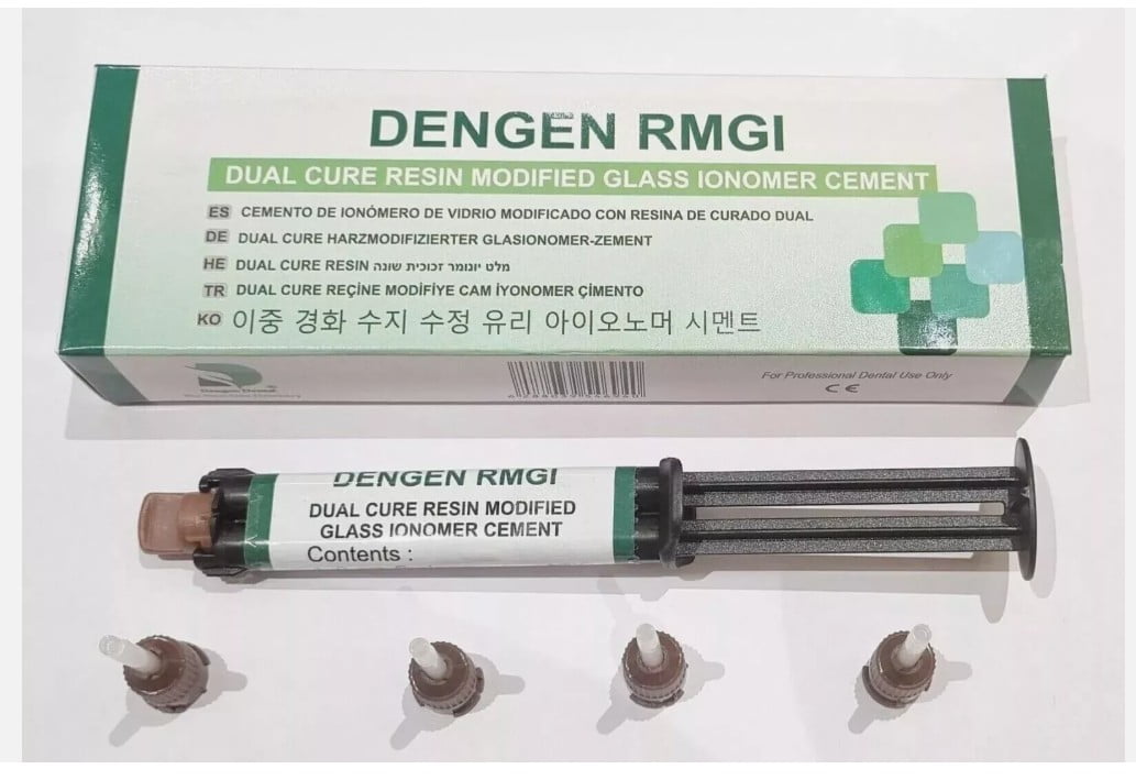 DENGEN RMGI Self Etch, Self Adhesive Dual Cure Permanent Resin Dental ...