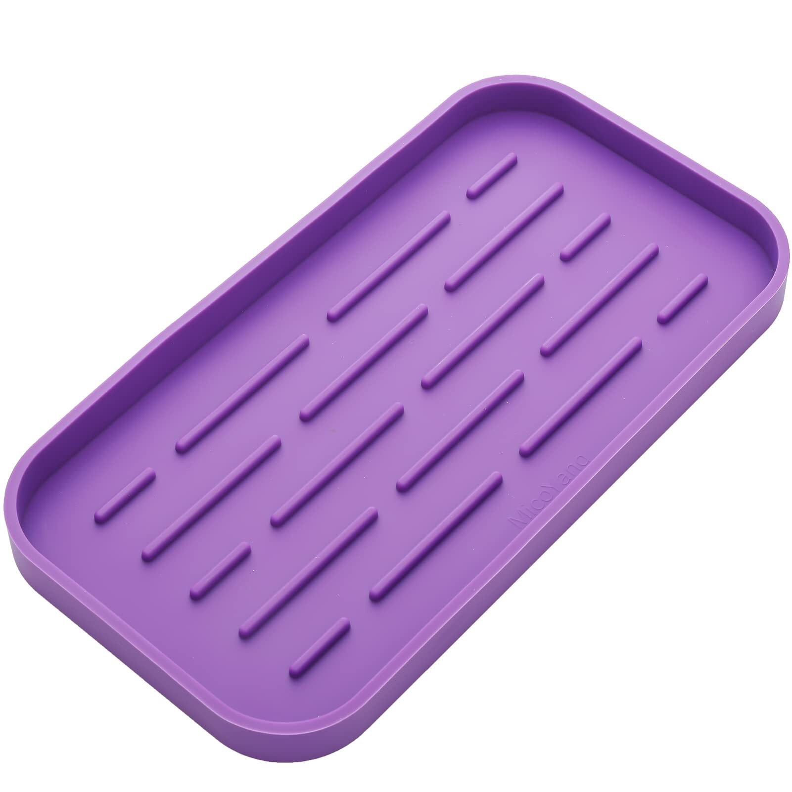 DENGJM Silicone Kitchen Sink Organizer Tray for Multiple Usage,Sponges ...