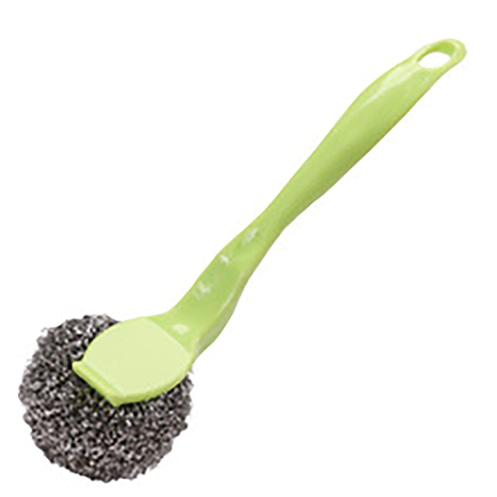 DENGLV 1PCS Scrubber With Handle Comes 1PCS Short Handle Stainless ...