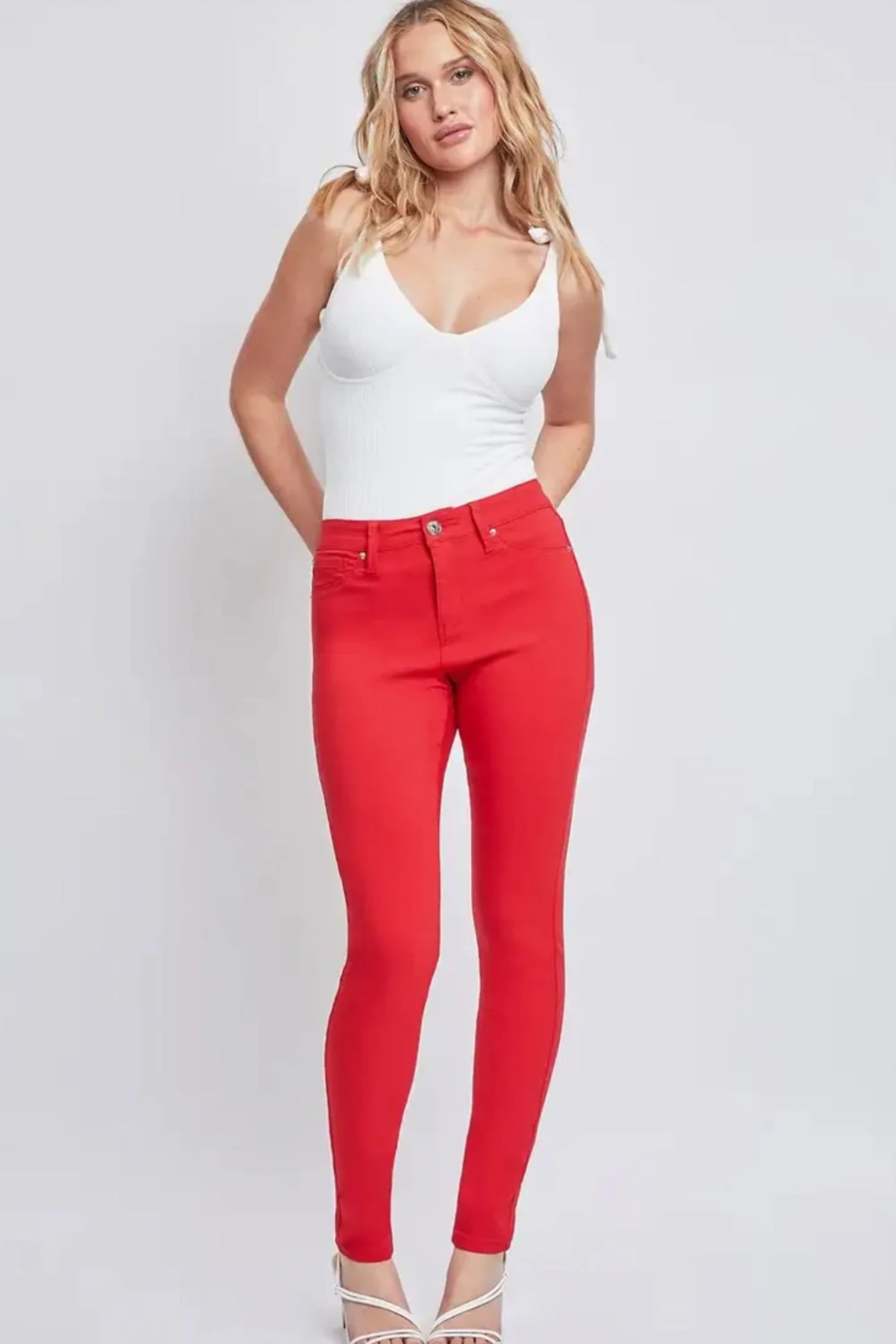 Ymi Jeanswear Full Size Hyperstretch Mid Rise Skinny Jeans