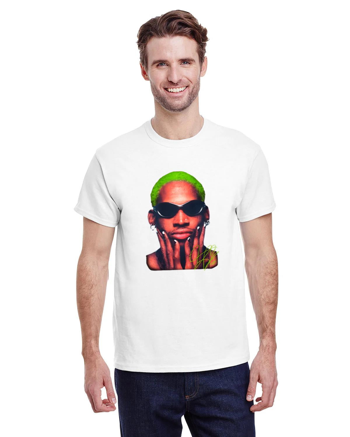 DENNIS RODMAN Rare Homage Vintage Unisex tee Rap Tee Style, for men ...