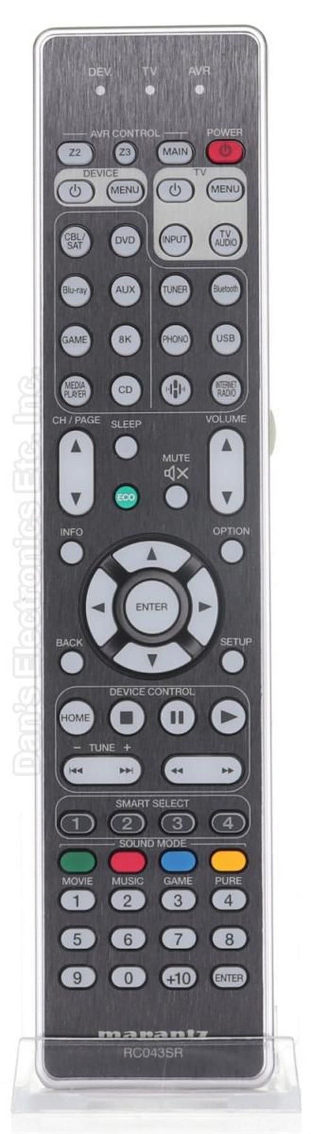 DENON RC043SR Receiver Remote Control - Walmart.com