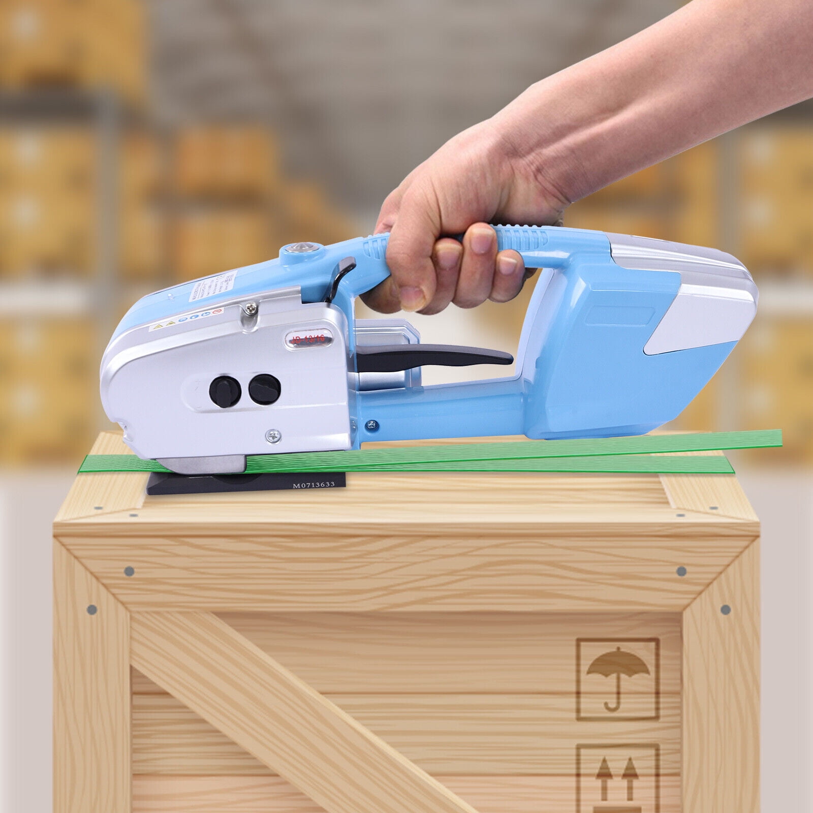 DENSET Automatic Strapping Machine Strapper Battery Operated Strapping ...