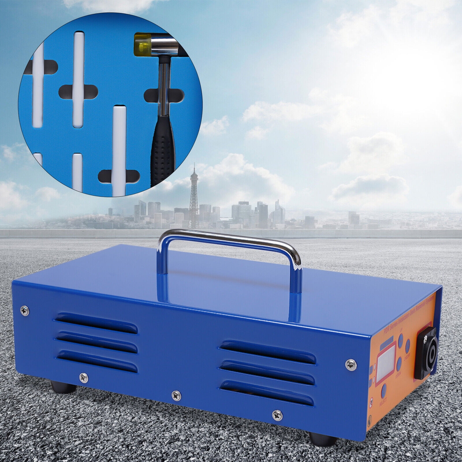 DENSET Car Paintless Dent Repair Removal Tool Hot Box Induction Dent ...