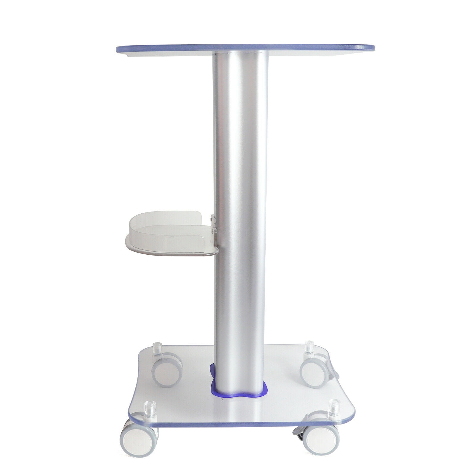 DENSET Clear Acrylic Beauty Salon Machine Stand Rolling Cart SPA ...