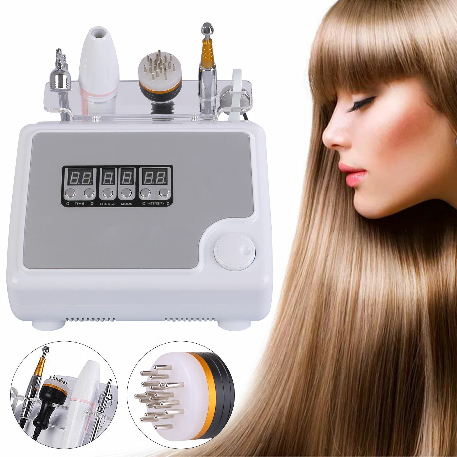 DENSET Digital Microcurrent Scalp Massager Anti-hair Loss Hair Care ...