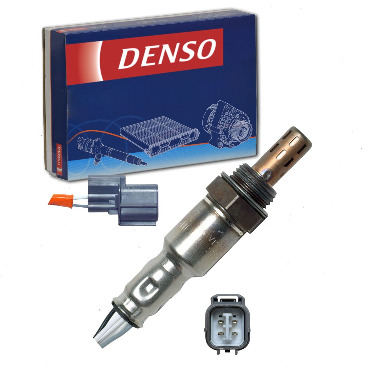 DENSO Downstream Front Oxygen Sensor compatible with Honda Odyssey 3.5L ...